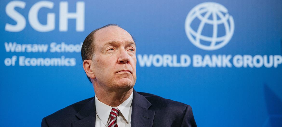 Le président de la Banque mondiale, David Malpass, annonce un départ anticipé