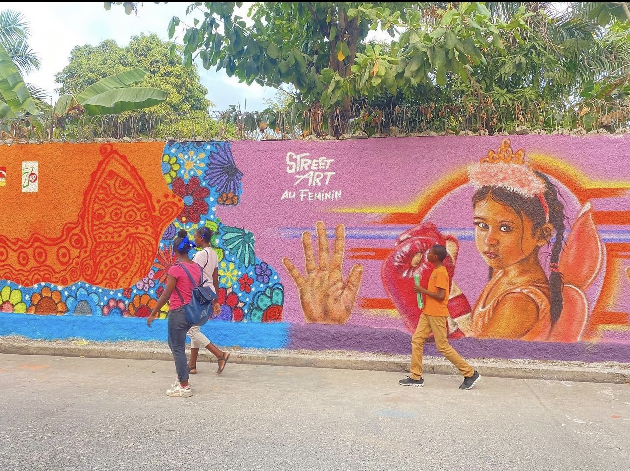Street Art au féminin à Jérémie