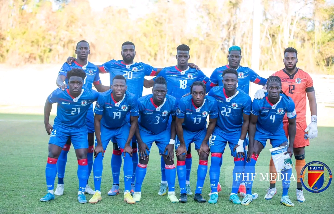Football : Haïti perd deux places au niveau de la CONCACAF