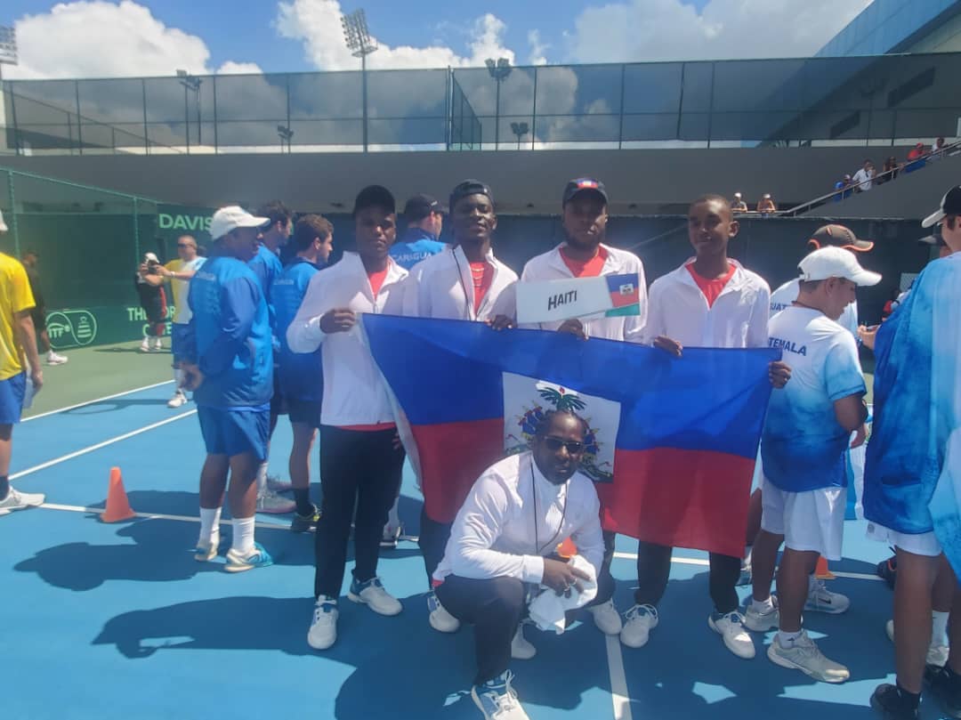 Coupe Davis : Haïti prépare la relève du tennis national