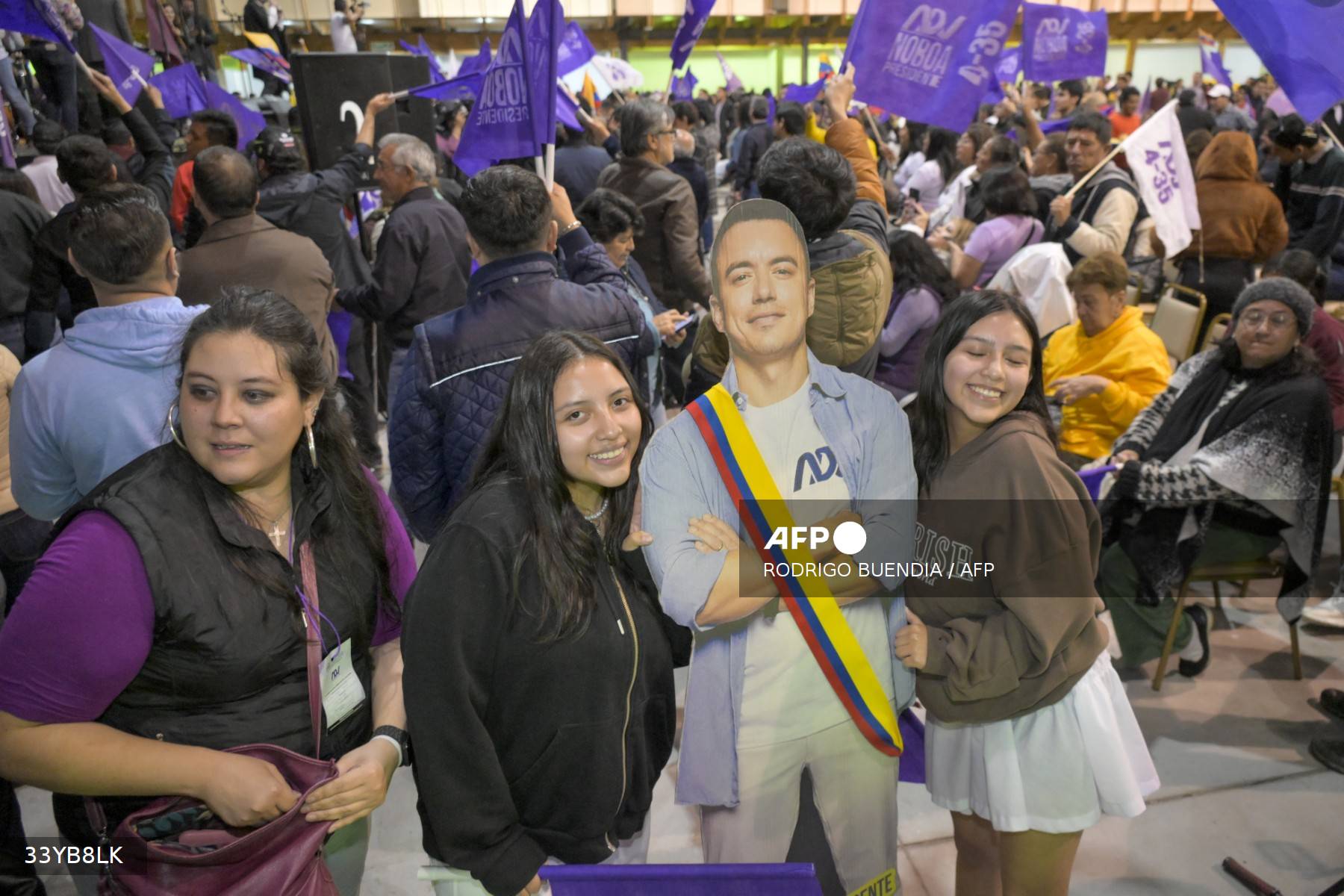 Daniel Noboa élu plus jeune président de l'histoire de l'Equateur
