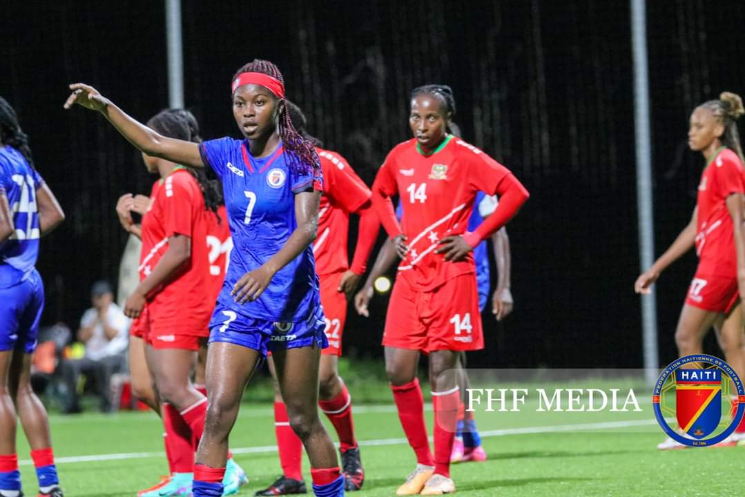Football féminin : Haïti écrase Saint-Kitts (13-0) et creuse l'écart au ...