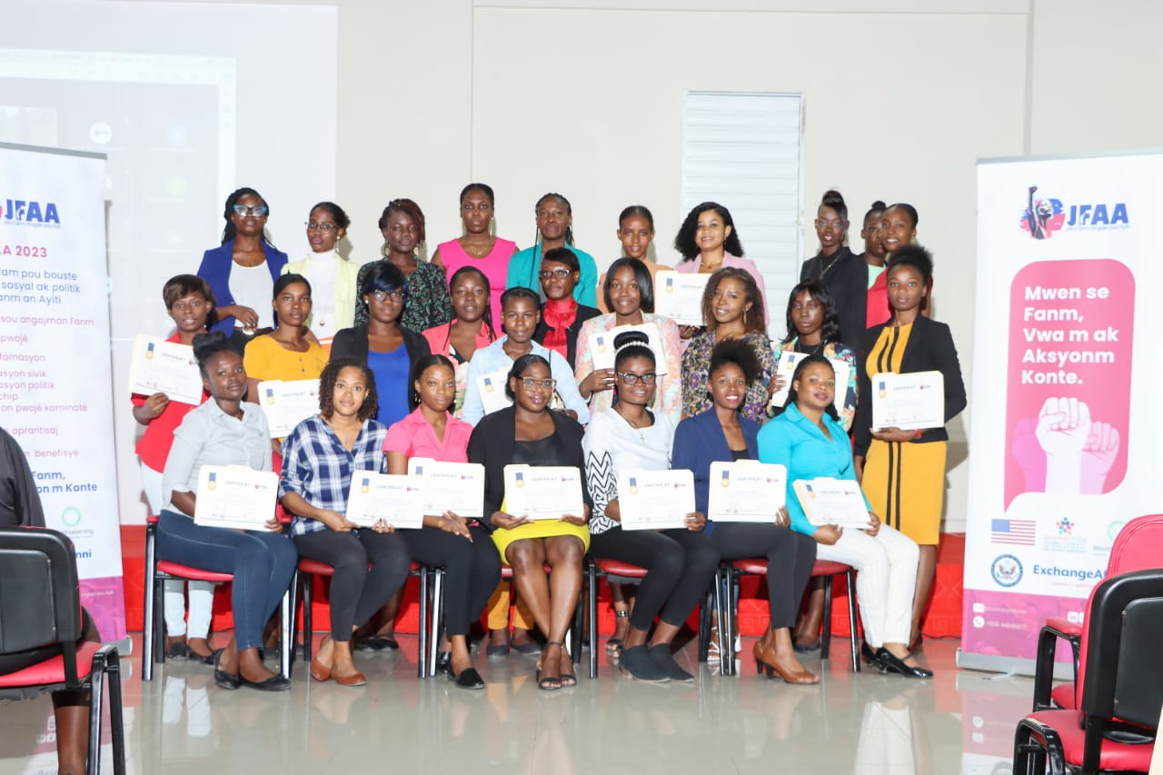 JFAA s'engage à l'éducation civique et politique des femmes