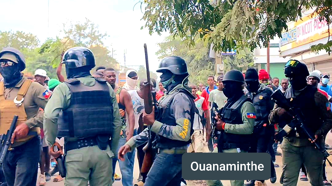 Ouanaminthe: des agents de la BSAP et des militants de Pitit Dessalines ...