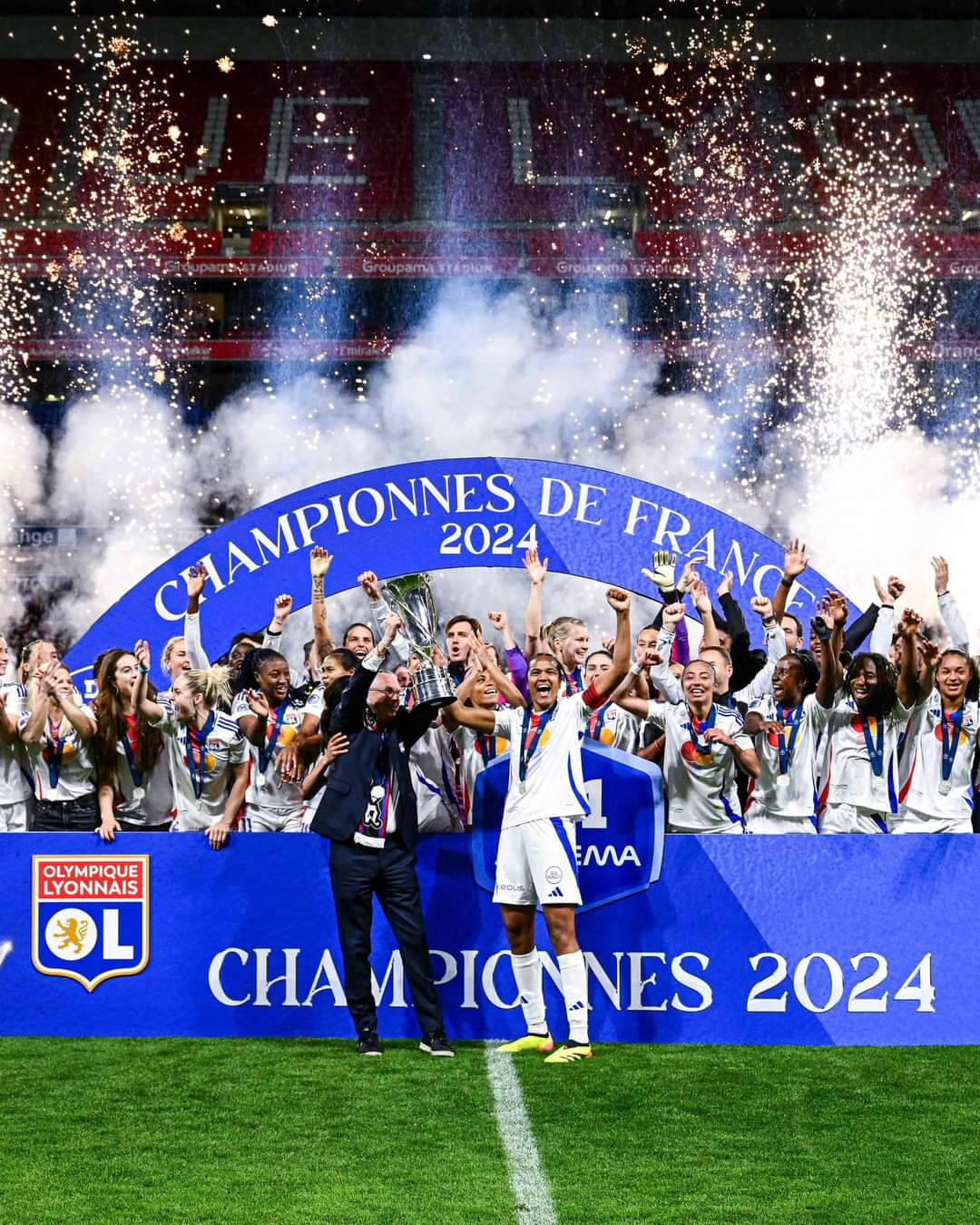 Football féminin : Melchie Dumornay, championne de France