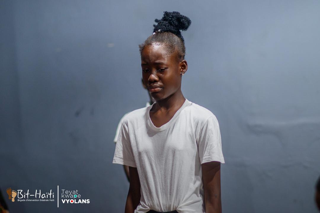 Teyat kwape vyolans : le cri des enfants déplacés à Turgeau