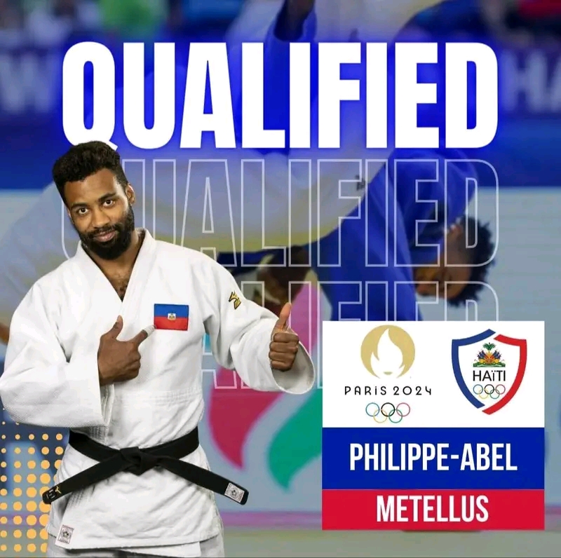 JO Paris 2024 : Le judoka haïtien Philippe-Abel Metellus sera de la partie