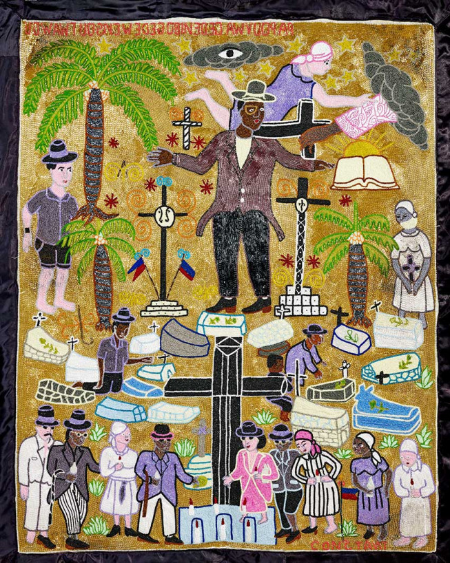 Bawon Samedi de Myrlande Constant au musée du quai Branly