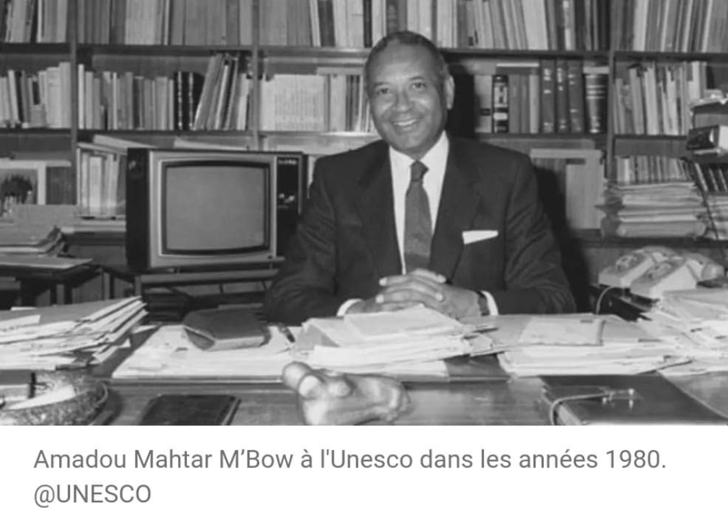 Le MENFP salue la mémoire de Amadou-Mahtar MBOW, ex-directeur général ...