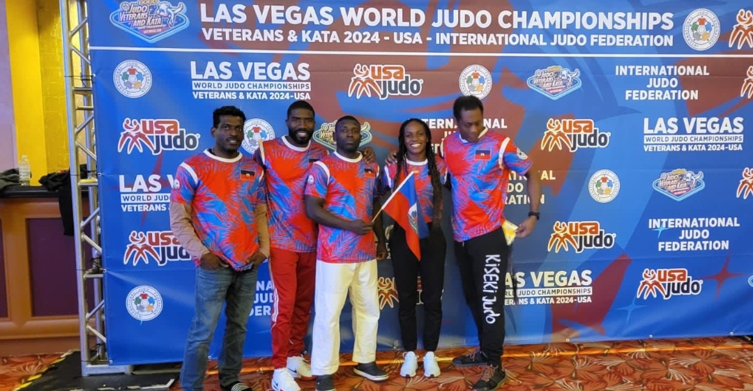 Gérard Cadet Wins Gold Medal at the World Veterans Judo Championship