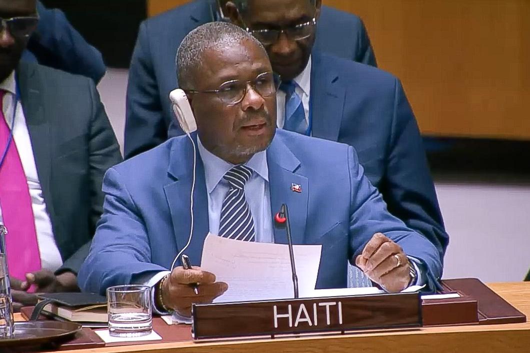 Allocution du chancelier Jean Victor Harvel Jean Baptiste à la 55e ...