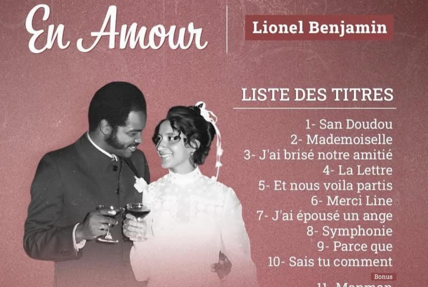 Lionel Benjamin célèbre un demi-siècle d’amour avec sa muse Roseline